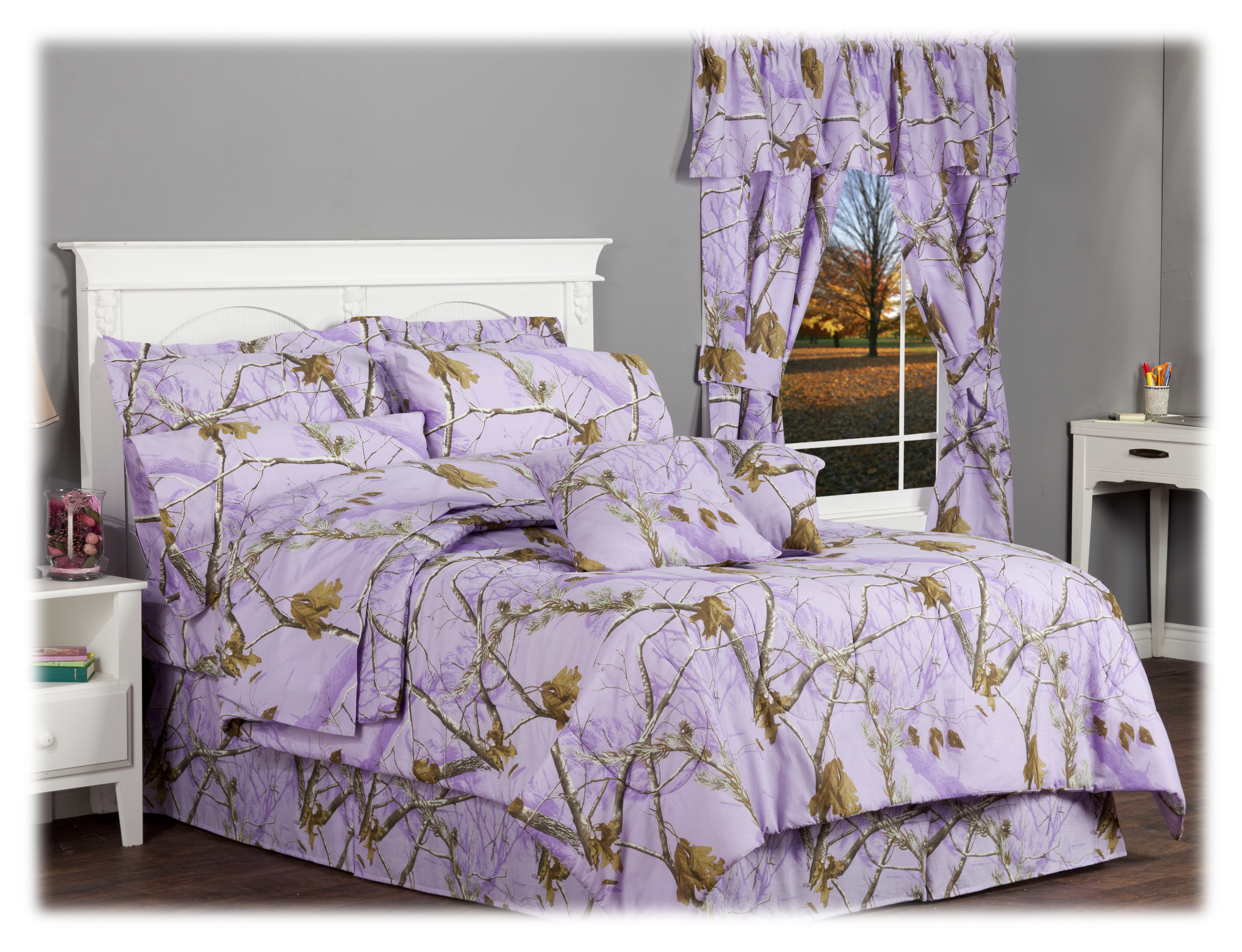 Bass Pro Shops Realtree APC Lavender Collection Comforter Set | Bass ...